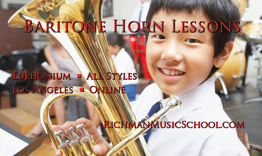 Baritone Horn Lessons – Los Angeles, San Fernando Valley, Westside